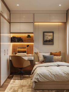 49 Bedroom with Study Table Ideas for Comfort and Focus - DecorwithEva