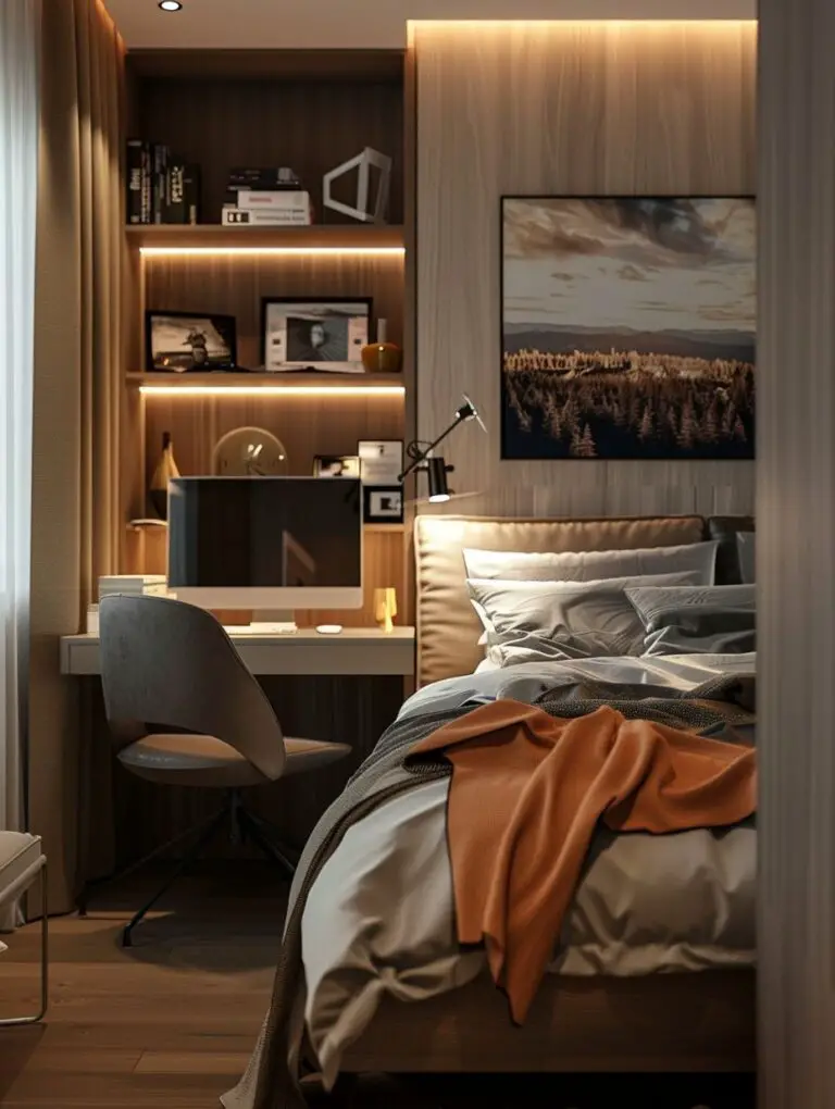 49 Bedroom with Study Table Ideas for Comfort and Focus - DecorwithEva