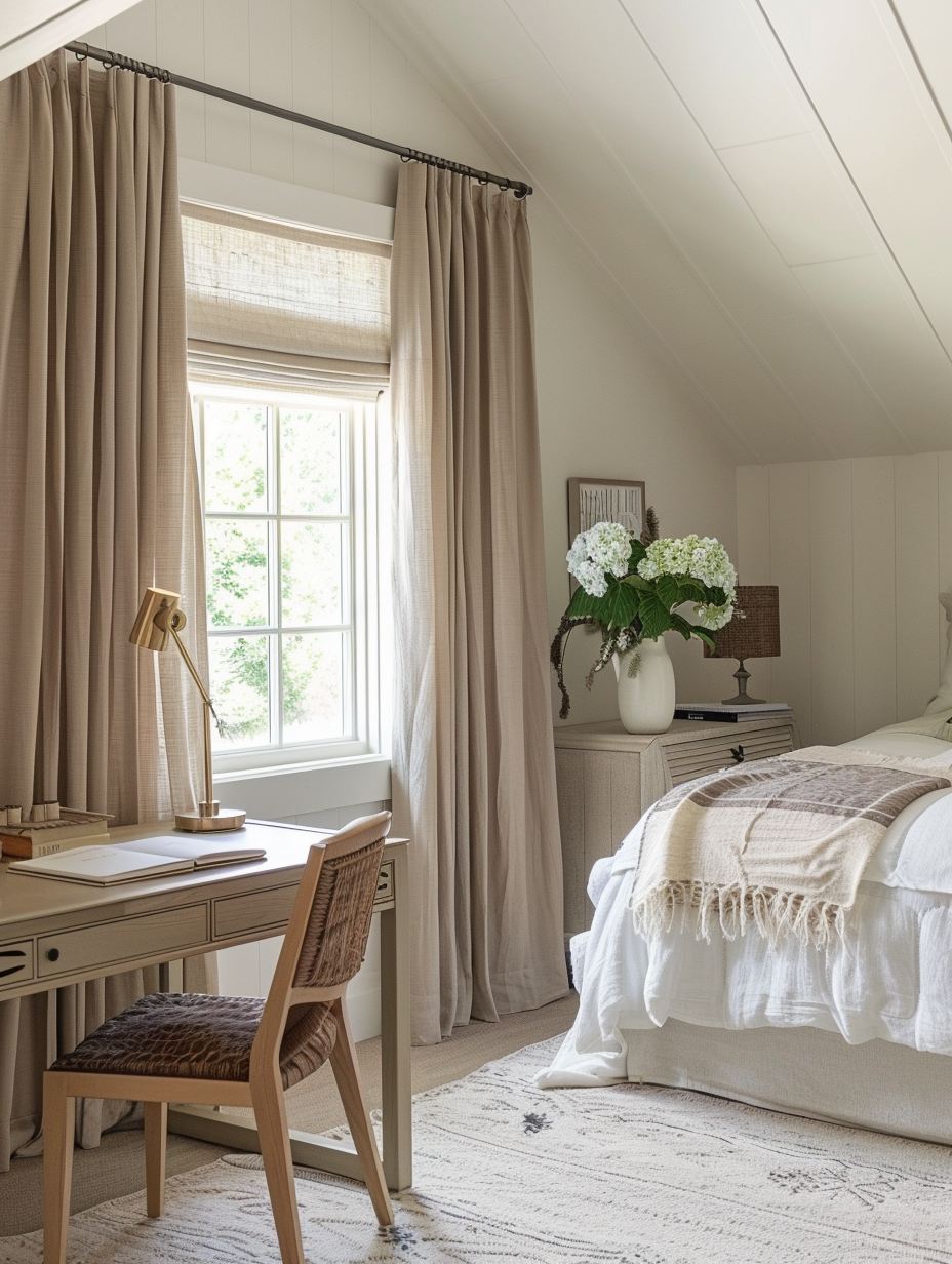 49 Bedroom with Study Table Ideas for Comfort and Focus - DecorwithEva