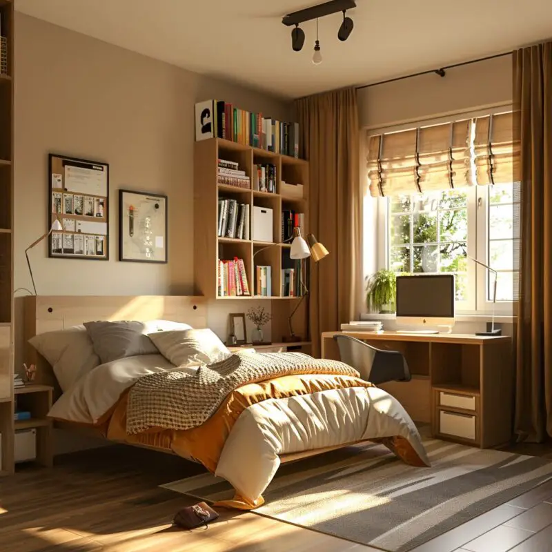 49 Bedroom with Study Table Ideas for Comfort and Focus - DecorwithEva