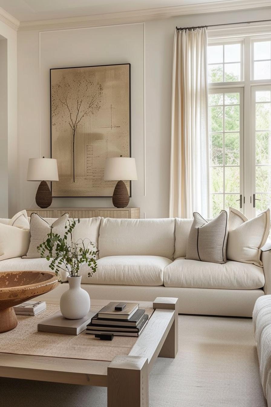 43 Neutral Living Room Ideas for Timeless Elegance - DecorwithEva