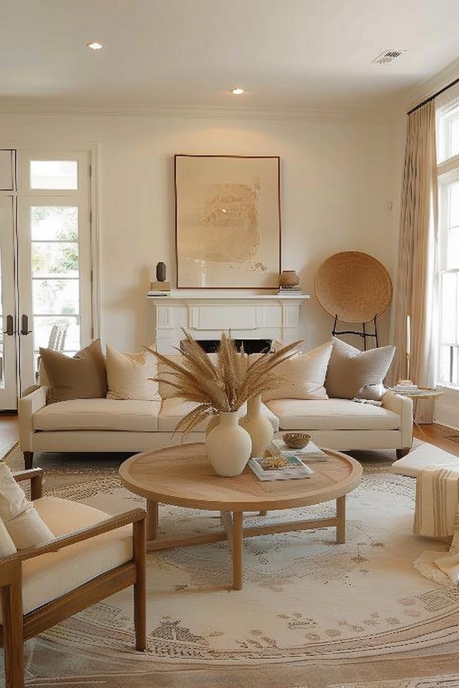 43 Neutral Living Room Ideas for Timeless Elegance - DecorwithEva