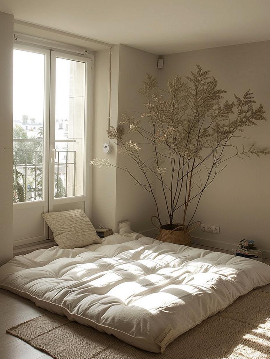 24 Innovative No Bed Frame Ideas for Comfort and Style - DecorwithEva