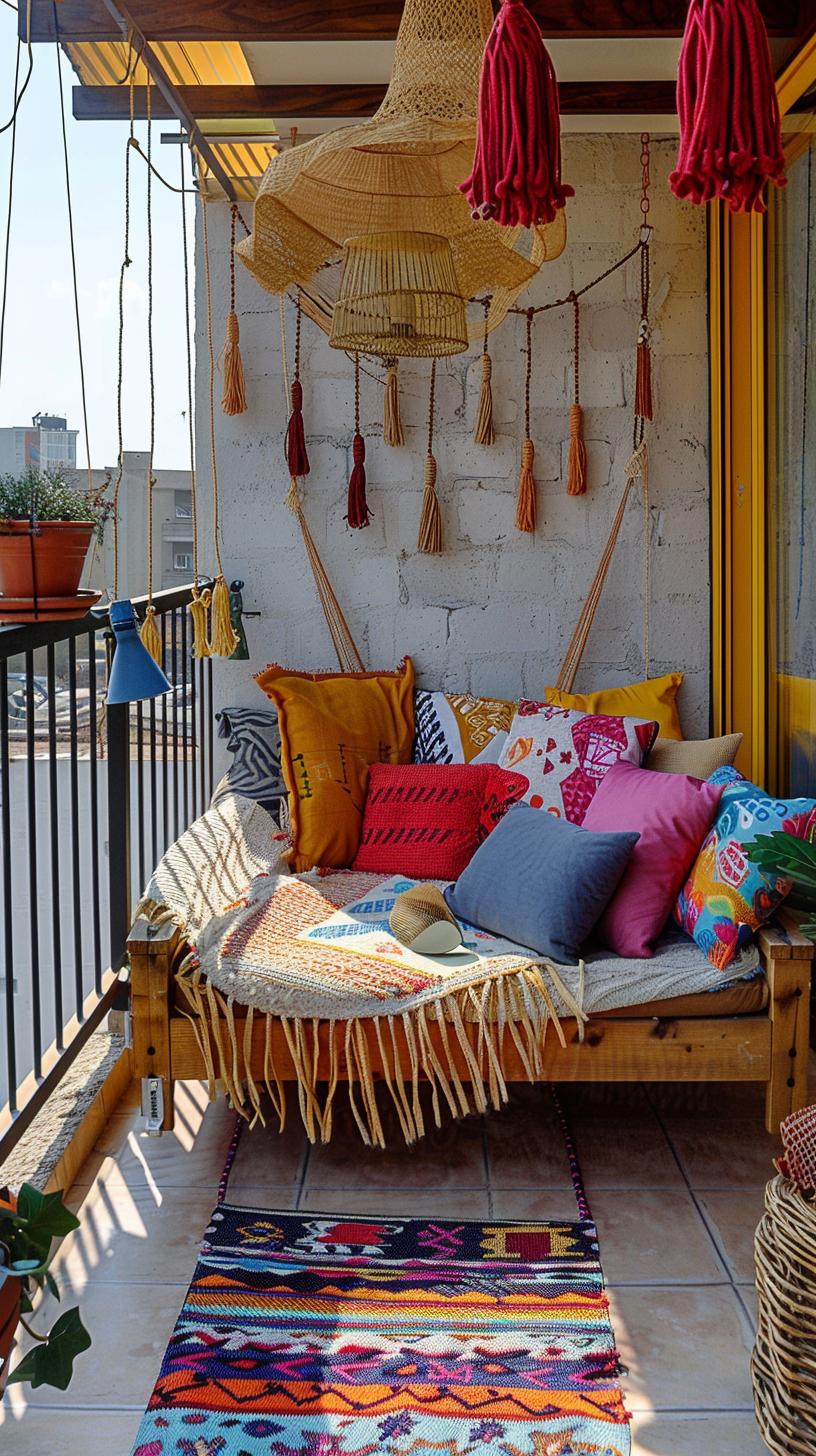 +71 Creative Small Balcony Decor Ideas - DecorwithEva