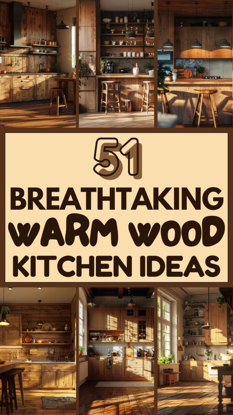 51 Warm Wood Kitchen Ideas to Elevate Your Cooking Sanctuary - DecorwithEva
