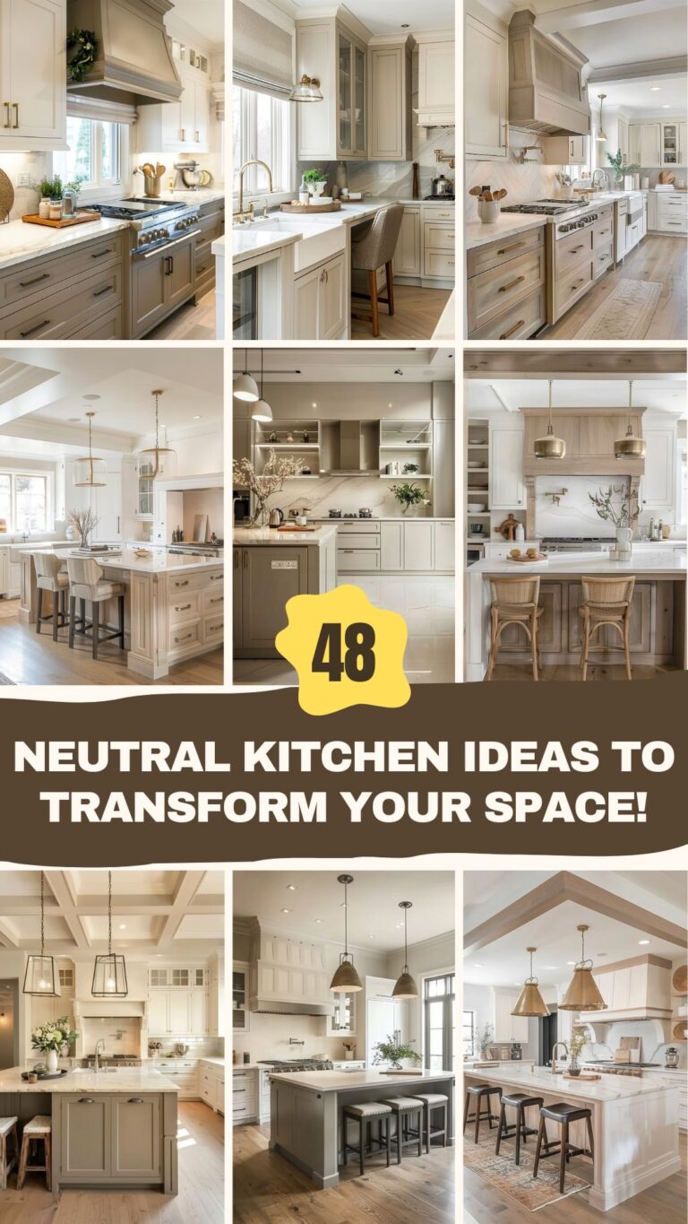 48 Neutral Kitchen Ideas to Fuel Your Inspiration - DecorwithEva