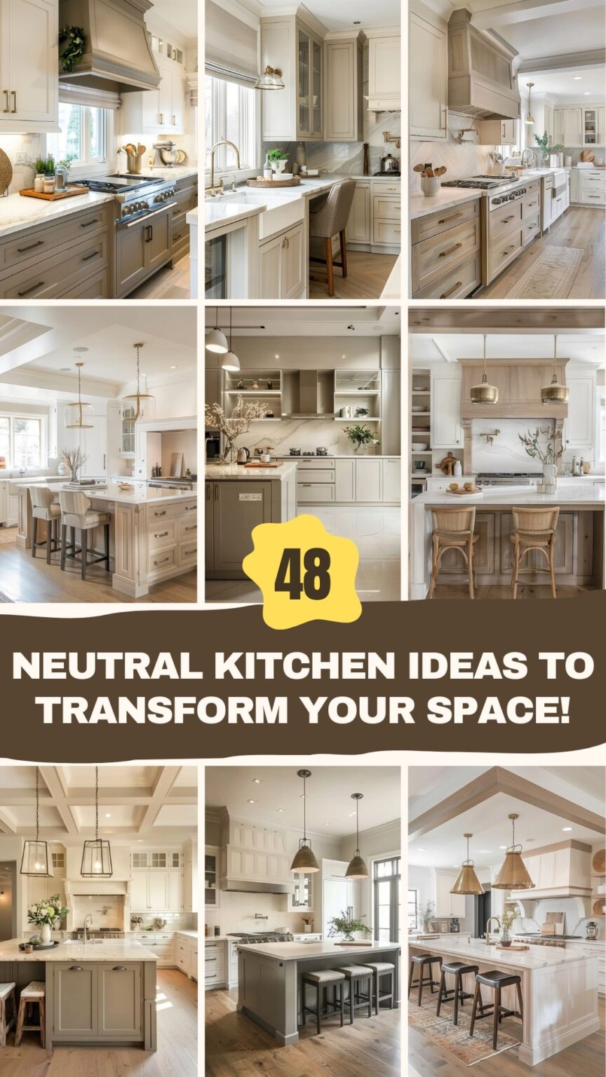 48 Neutral Kitchen Ideas to Fuel Your Inspiration - DecorwithEva