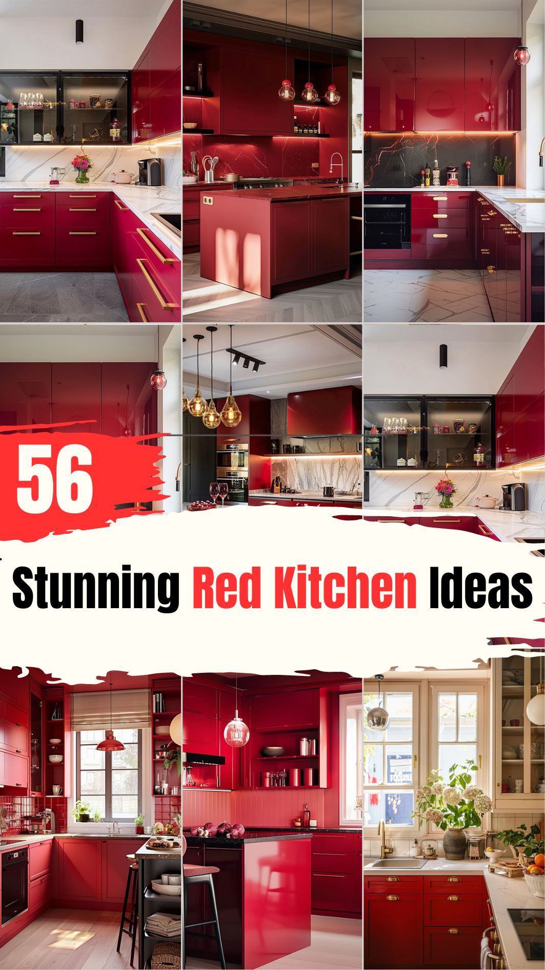 56 Stunning Red Kitchen Ideas for Every Style - DecorwithEva