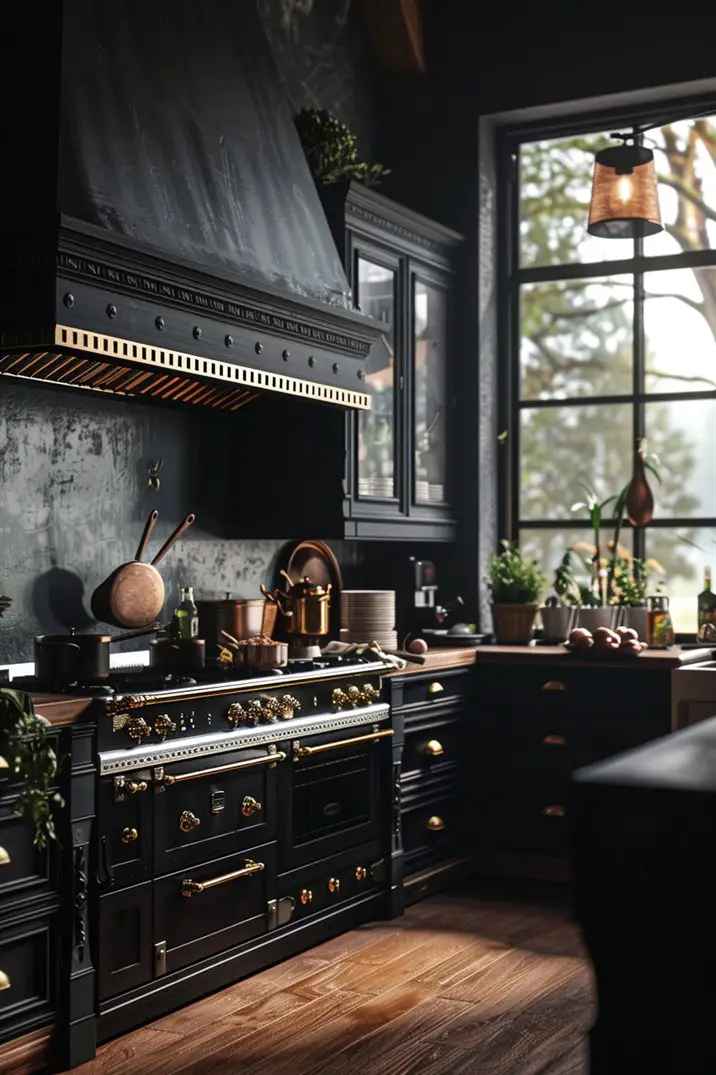44 Black Kitchen Ideas That Never Go Out of Style - DecorwithEva
