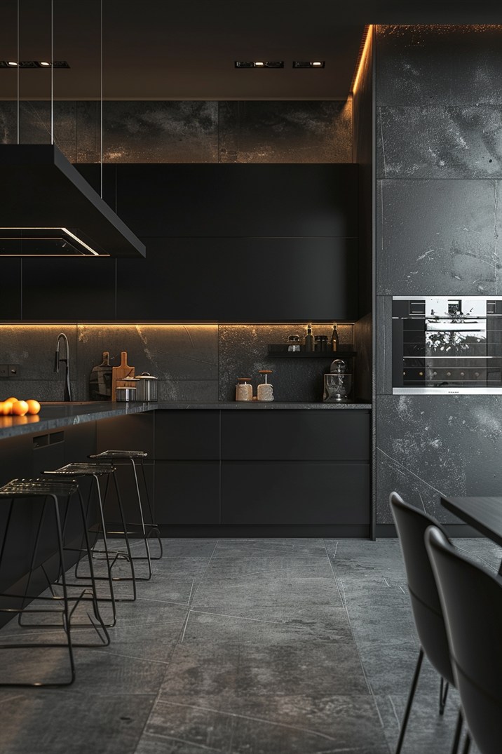 44 Black Kitchen Ideas That Never Go Out of Style - DecorwithEva