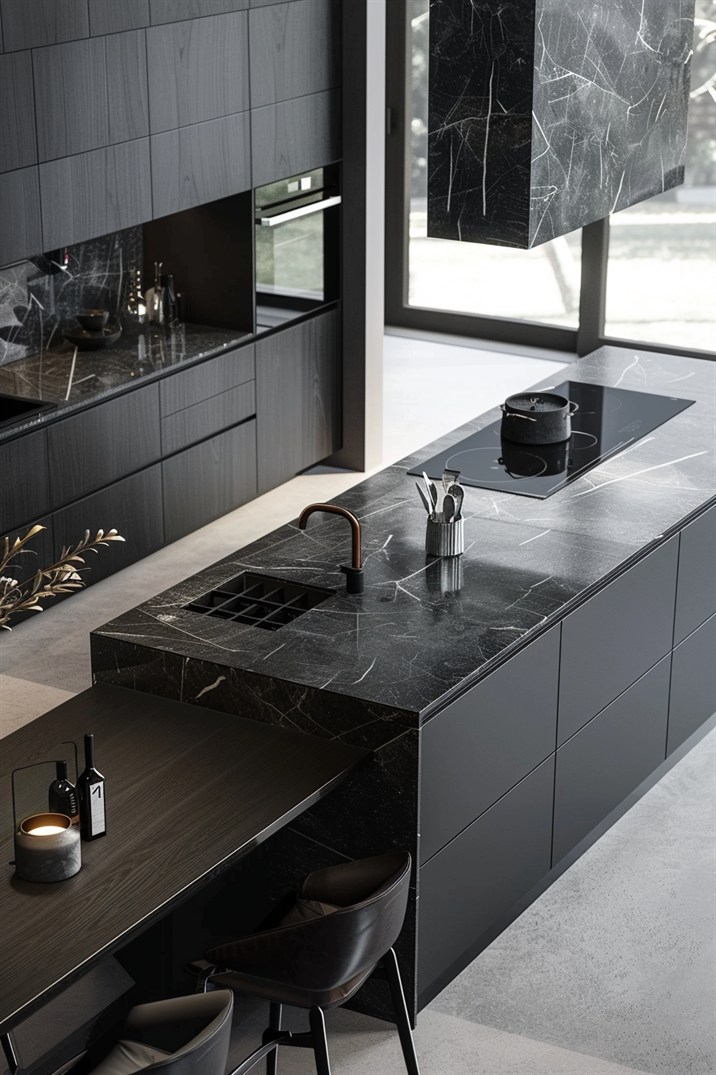 44 Black Kitchen Ideas That Never Go Out of Style - DecorwithEva