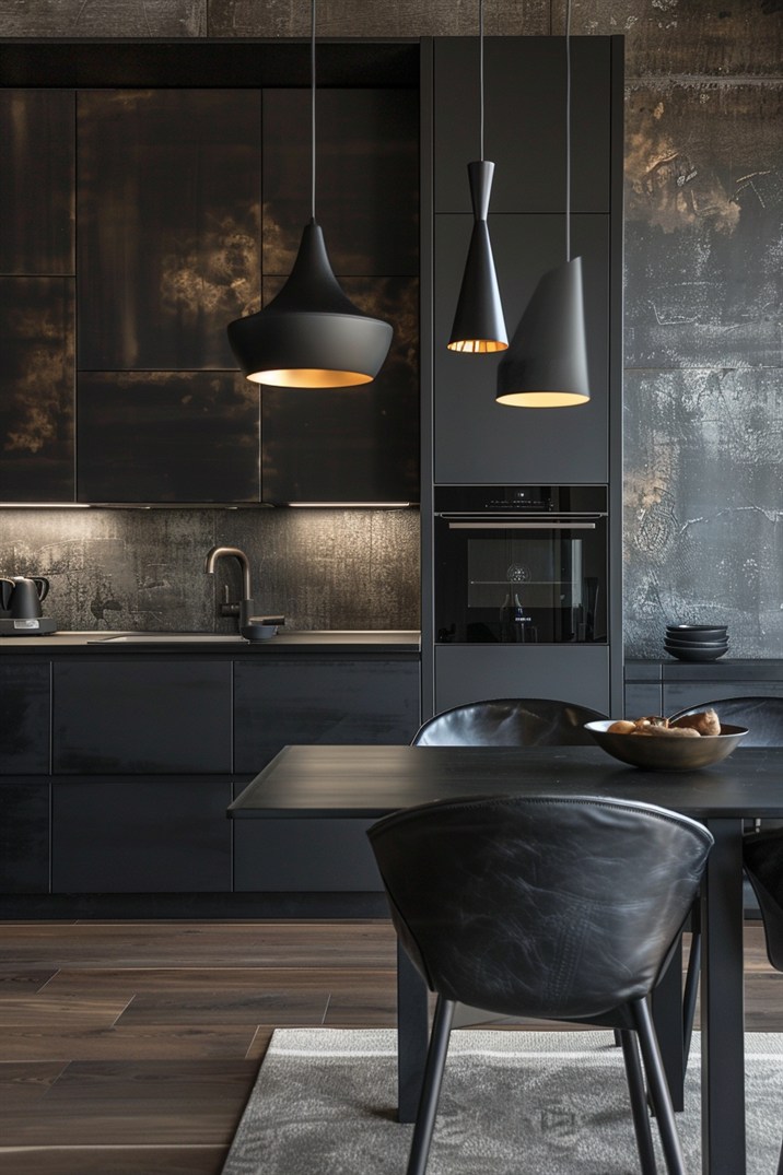 44 Black Kitchen Ideas That Never Go Out of Style - DecorwithEva