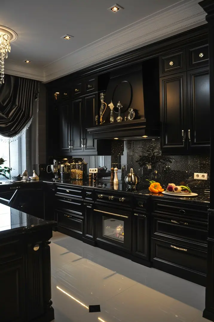44 Black Kitchen Ideas That Never Go Out of Style - DecorwithEva