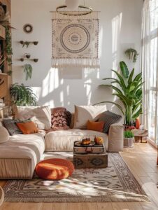 92 Ideas to Design Your Dream Boho Living Room - DecorwithEva