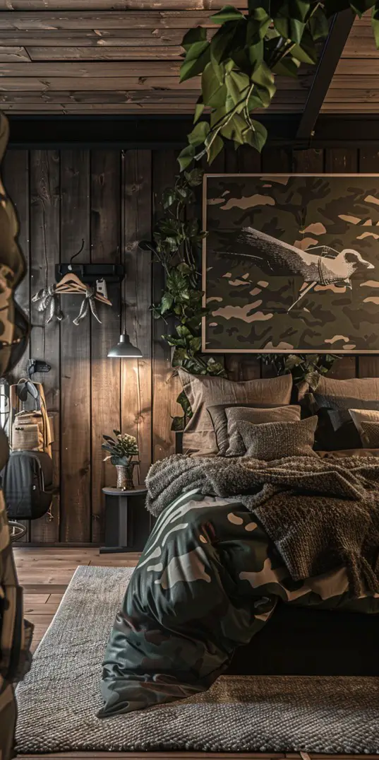 43 Camo Bedroom Ideas to Bring the Outdoors Inside - DecorwithEva