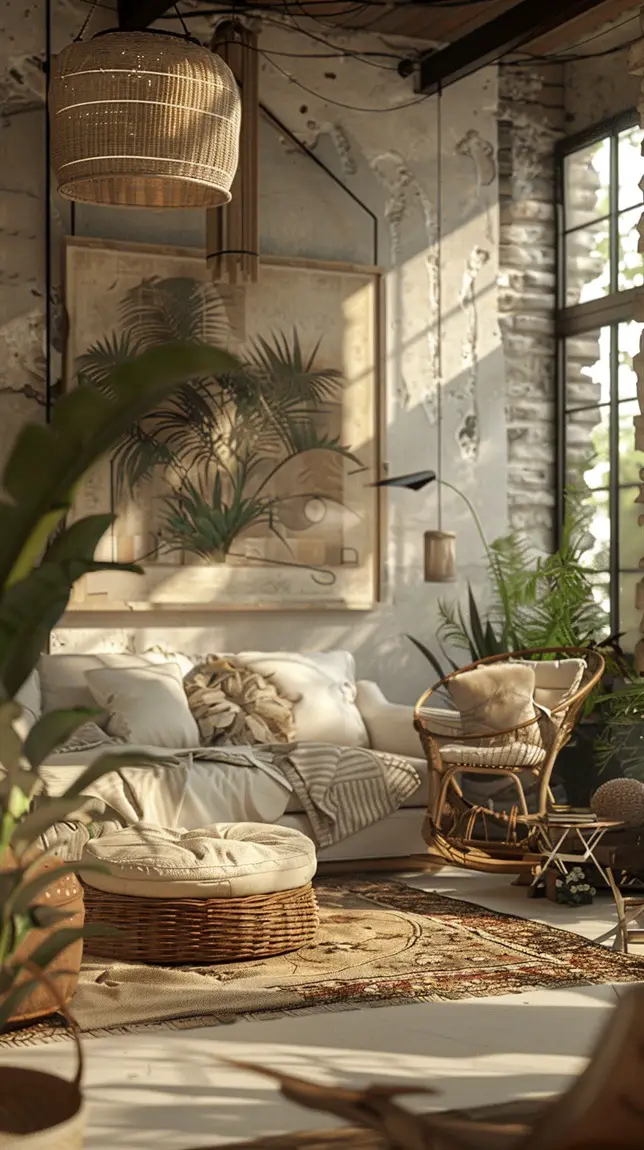 45 Gorgeous Earthy Living Room Ideas (2024) - DecorwithEva