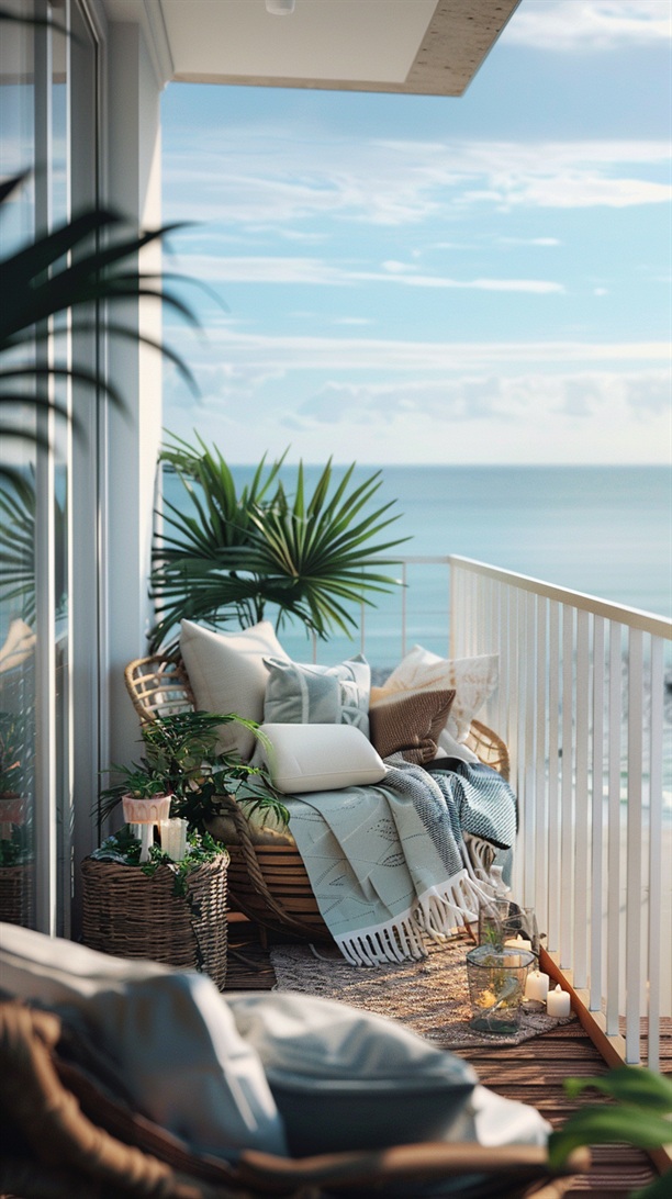 73 Coastal Balcony Decor Ideas for Breezy Beach Vibes - DecorwithEva