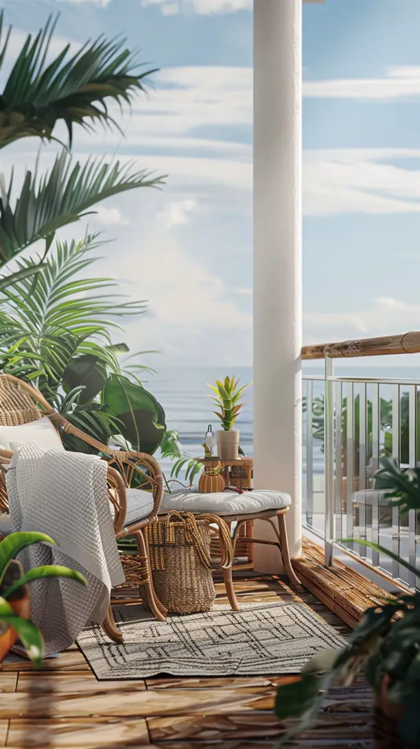 73 Coastal Balcony Decor Ideas for Breezy Beach Vibes - DecorwithEva