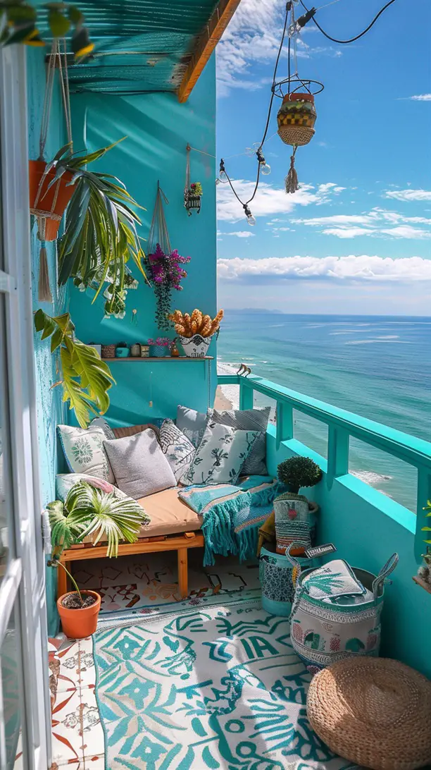 73 Coastal Balcony Decor Ideas for Breezy Beach Vibes - DecorwithEva
