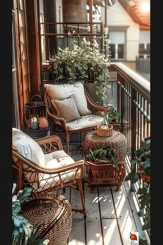 +72 Inspiring Ideas for Your Dream Cozy Balcony - DecorwithEva
