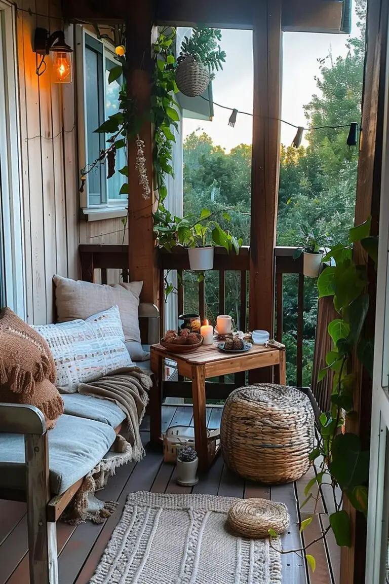 +72 Inspiring Ideas for Your Dream Cozy Balcony - DecorwithEva