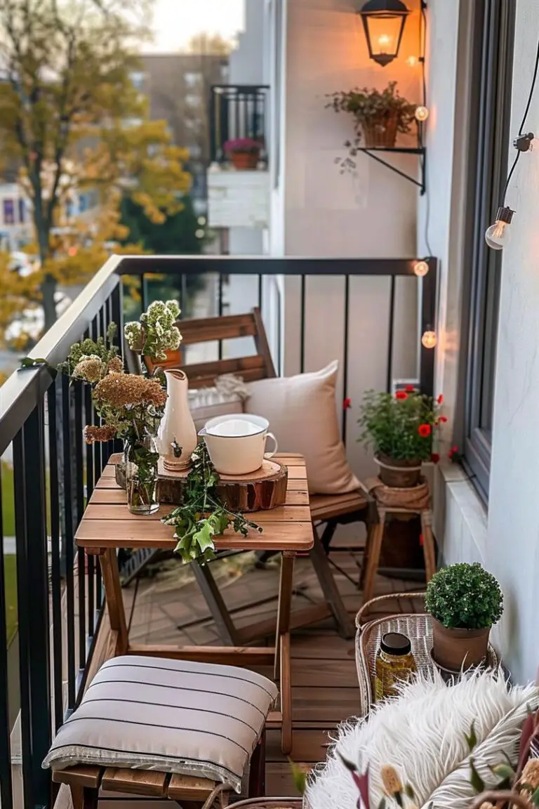+72 Inspiring Ideas for Your Dream Cozy Balcony - DecorwithEva