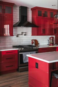 56 Stunning Red Kitchen Ideas for Every Style - DecorwithEva