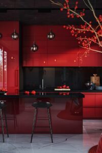 56 Stunning Red Kitchen Ideas for Every Style - DecorwithEva