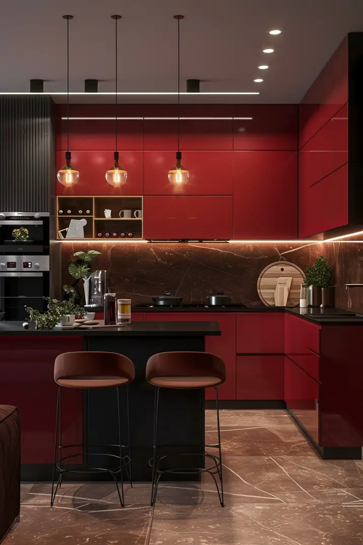 56 Stunning Red Kitchen Ideas for Every Style - DecorwithEva