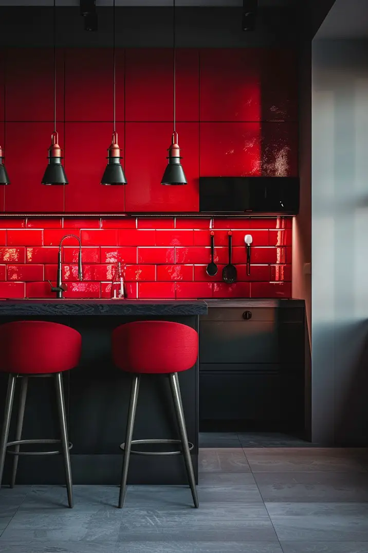 56 Stunning Red Kitchen Ideas for Every Style - DecorwithEva