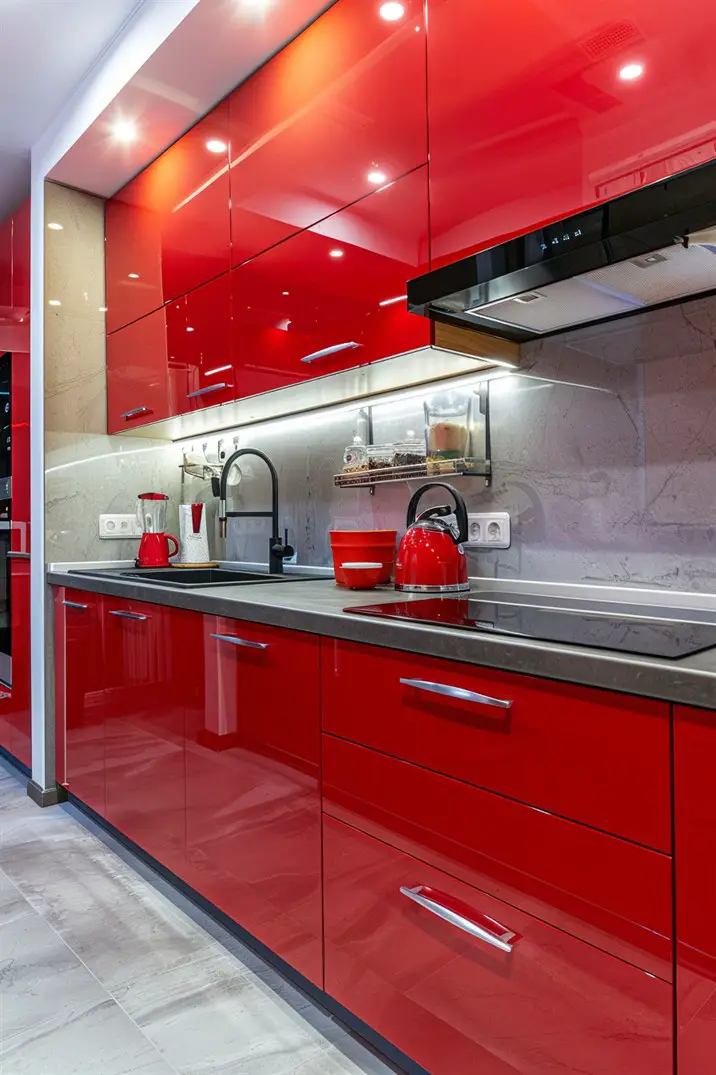 56 Stunning Red Kitchen Ideas for Every Style - DecorwithEva