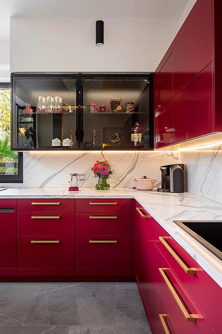56 Stunning Red Kitchen Ideas for Every Style - DecorwithEva