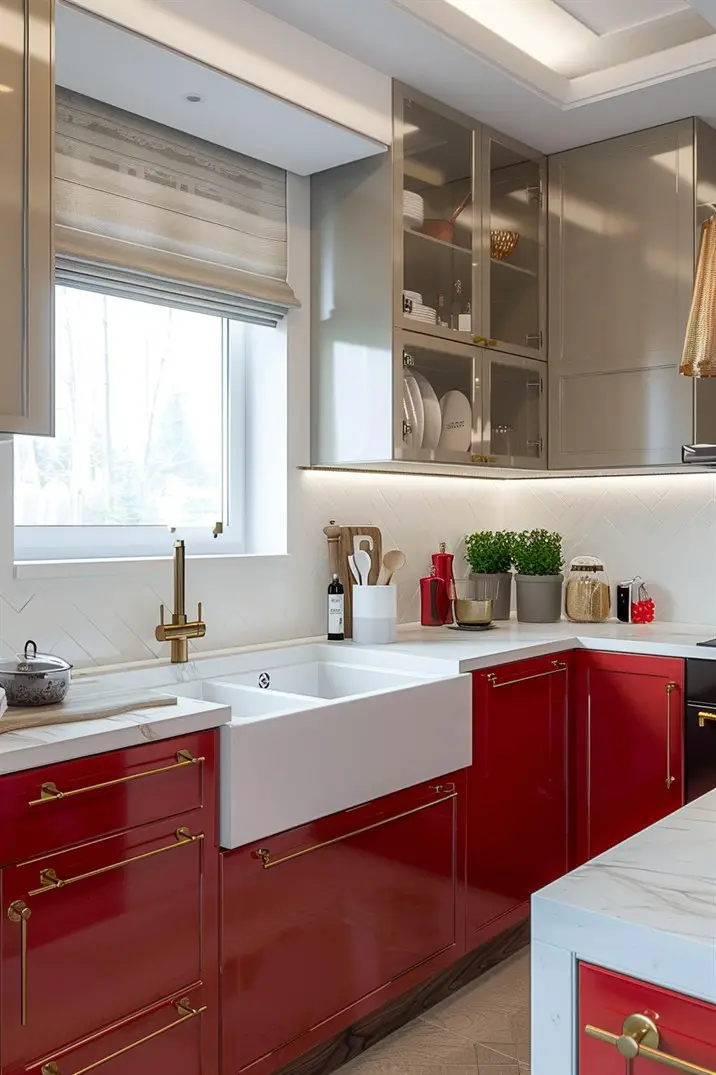 56 Stunning Red Kitchen Ideas for Every Style - DecorwithEva