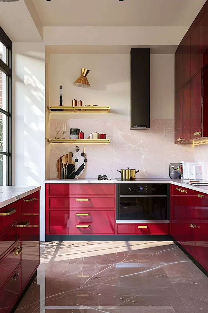 56 Stunning Red Kitchen Ideas for Every Style - DecorwithEva
