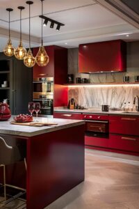 56 Stunning Red Kitchen Ideas for Every Style - DecorwithEva