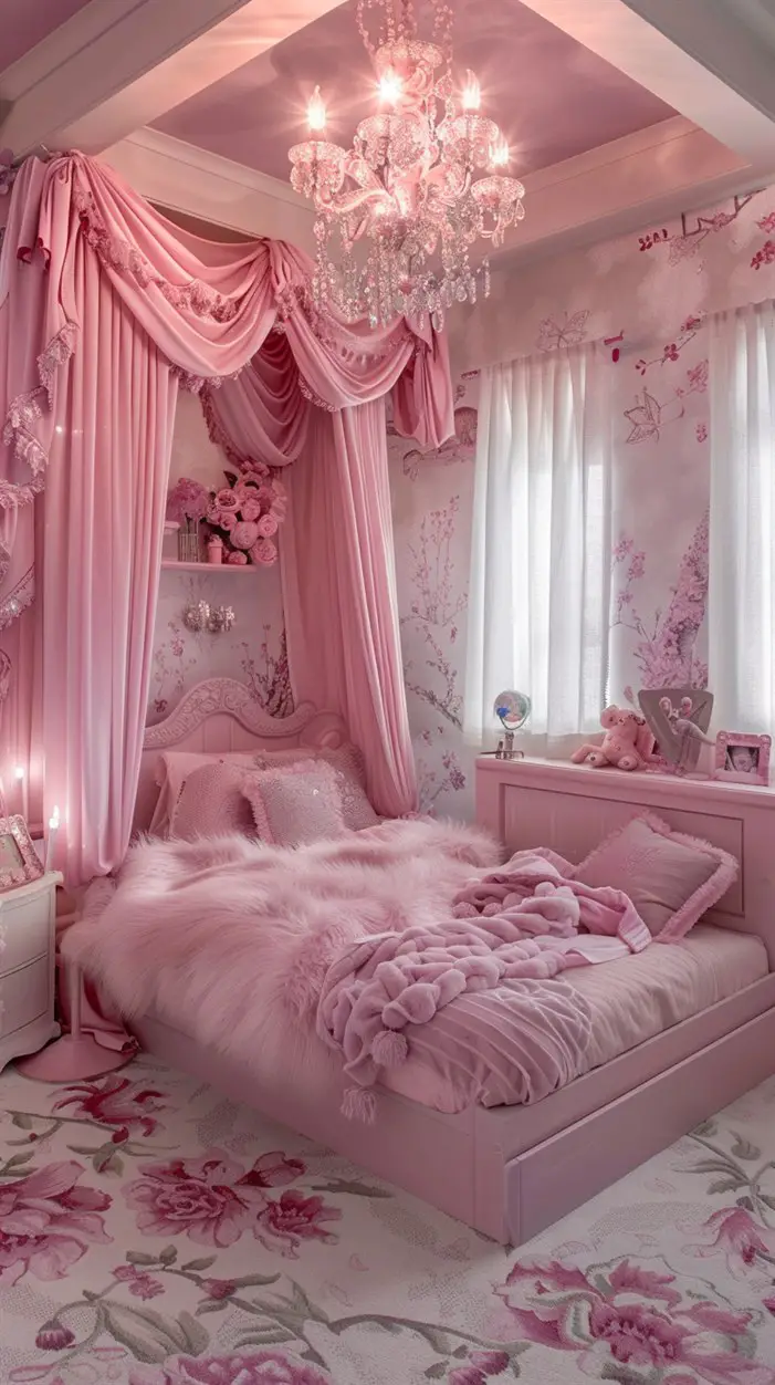 +50 Absolutely Breathtaking Girls Bedroom Ideas - DecorwithEva