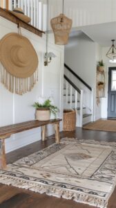 +68 Perfect Boho Entryway Ideas for Homes - DecorwithEva