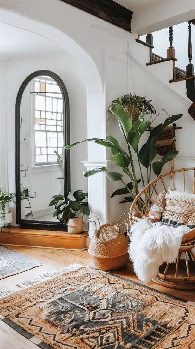 +68 Perfect Boho Entryway Ideas for Homes - DecorwithEva