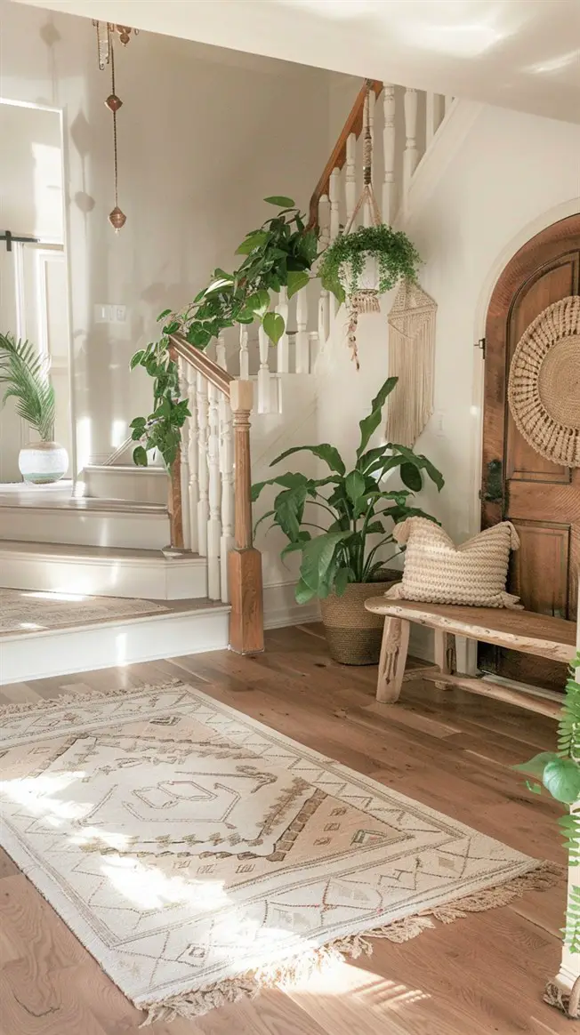 +68 Perfect Boho Entryway Ideas for Homes - DecorwithEva