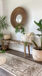 +68 Perfect Boho Entryway Ideas for Homes - DecorwithEva