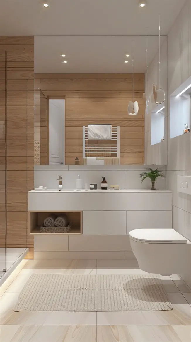 +55 Inspiring Modern Bathroom Ideas to Refresh Your Space - DecorwithEva