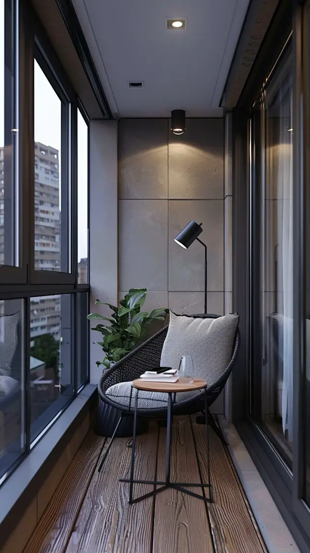 57 Stunning Minimalist Balcony Ideas for a Clean Look - DecorwithEva