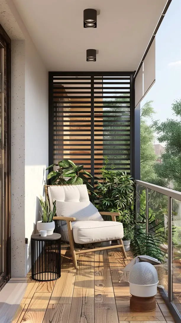 57 Stunning Minimalist Balcony Ideas for a Clean Look - DecorwithEva