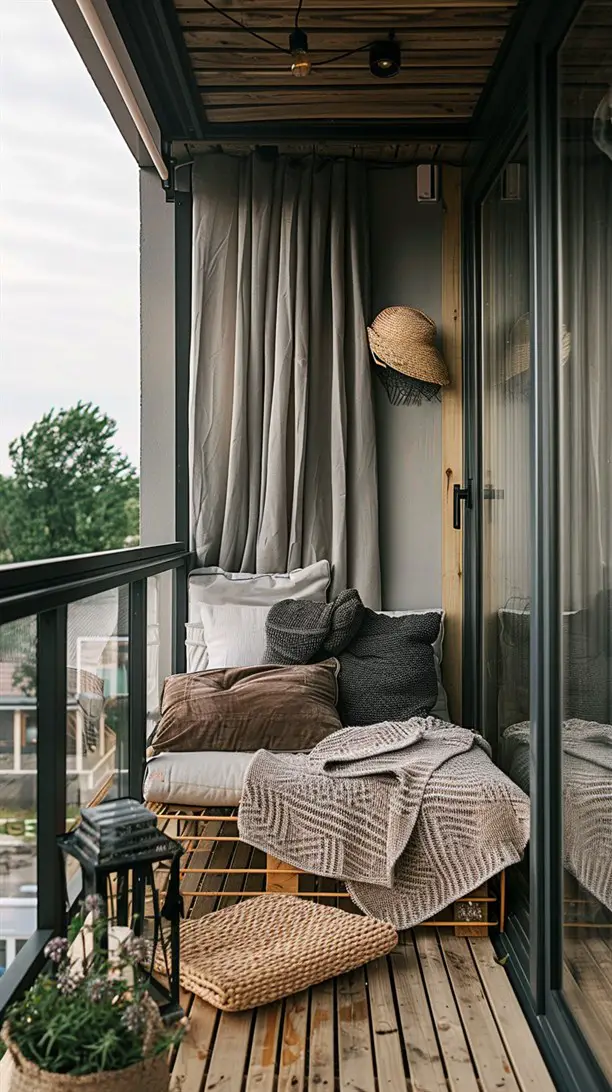 57 Stunning Minimalist Balcony Ideas for a Clean Look - DecorwithEva