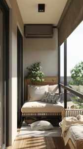 57 Stunning Minimalist Balcony Ideas for a Clean Look - DecorwithEva