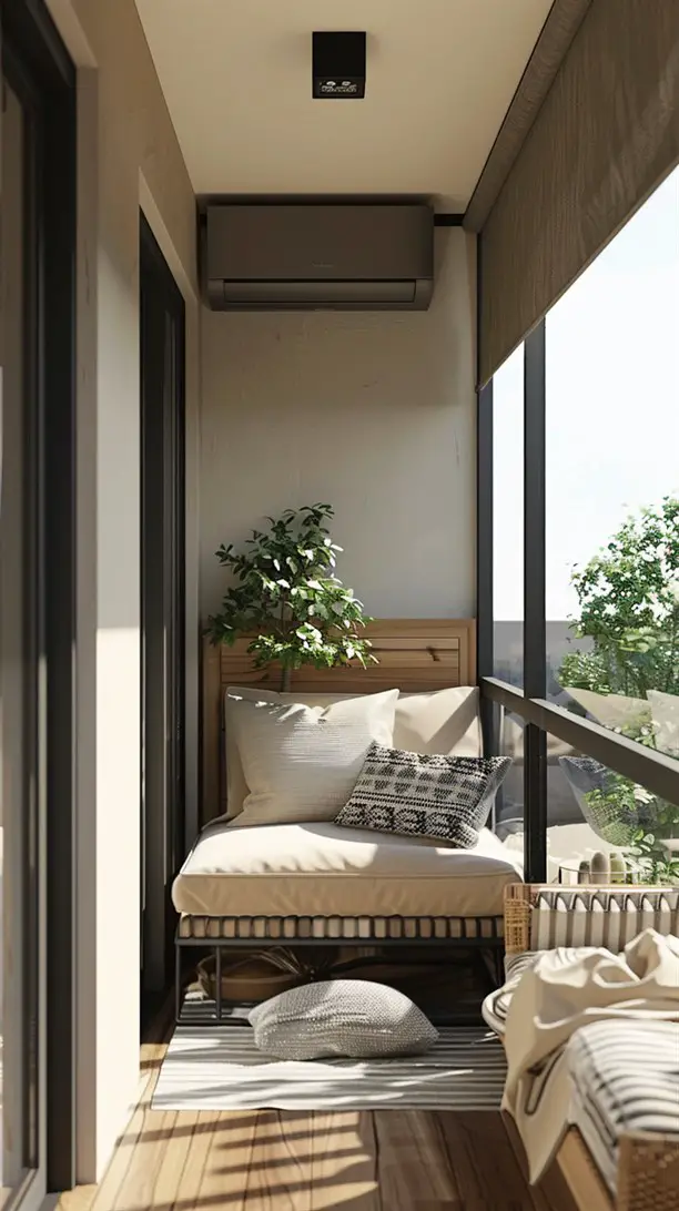 57 Stunning Minimalist Balcony Ideas for a Clean Look - DecorwithEva