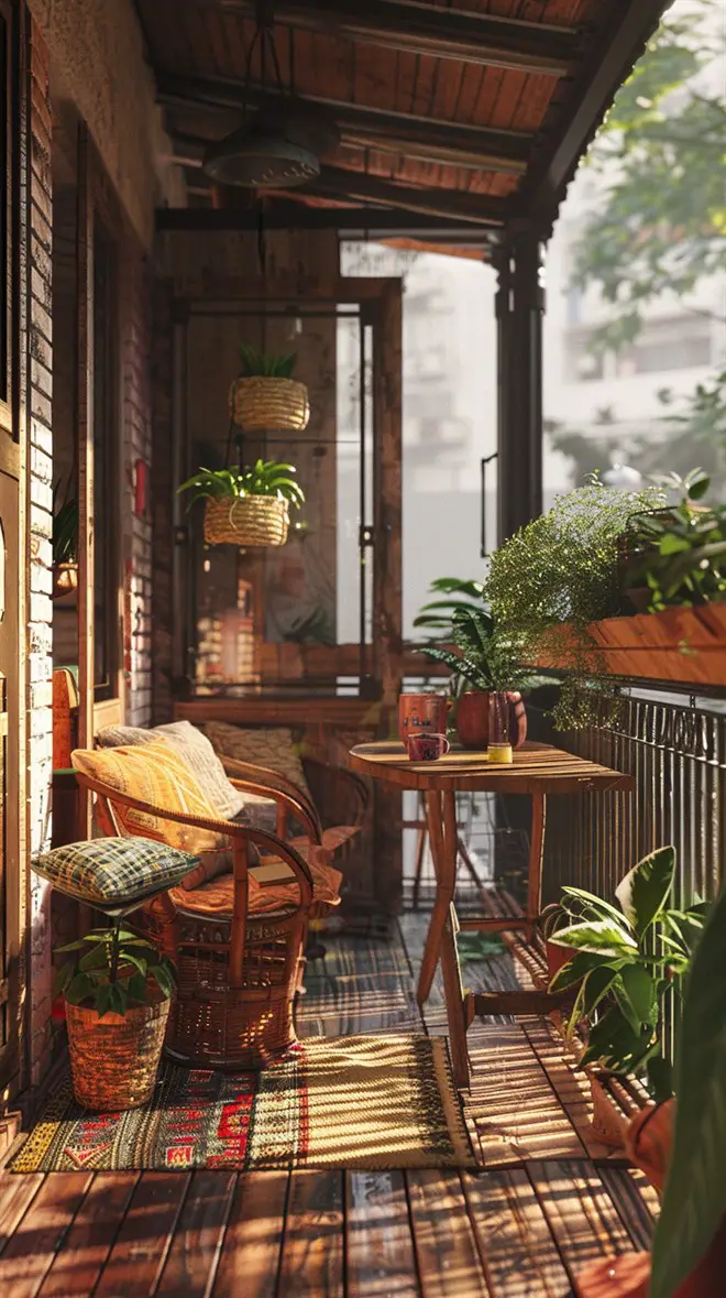 71+ Fabulous Rustic Balcony Ideas to Enhance Your Space - DecorwithEva