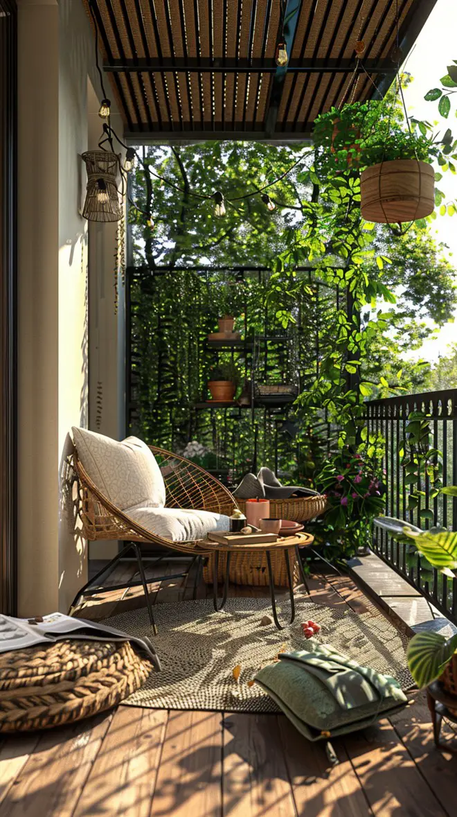 71+ Fabulous Rustic Balcony Ideas to Enhance Your Space - DecorwithEva