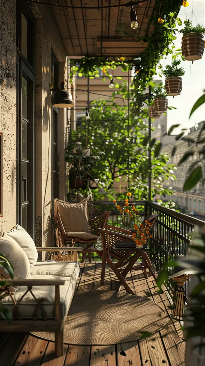 71+ Fabulous Rustic Balcony Ideas to Enhance Your Space - DecorwithEva