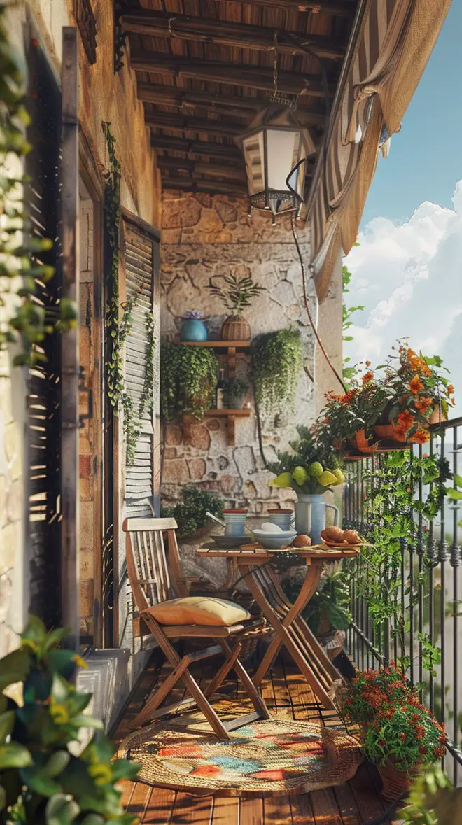 71+ Fabulous Rustic Balcony Ideas to Enhance Your Space - DecorwithEva